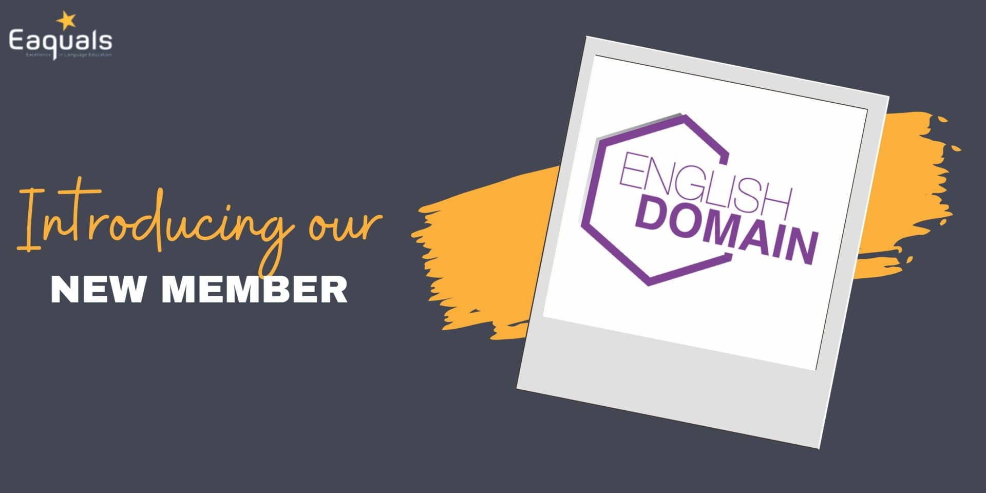 New Eaquals Accredited Member: English Domain - Eaquals