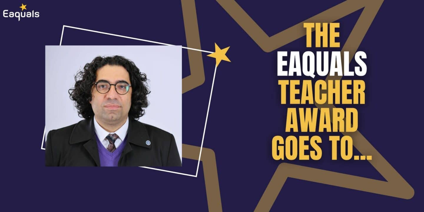 The 2024 winner of the Eaquals Teacher Award - Eaquals